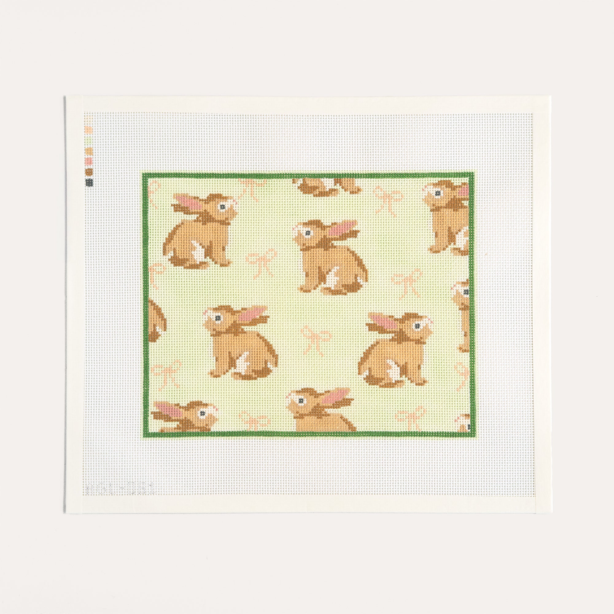 Bunnies & Bows Needlepoint Canvas | Dogwood Needlepoint | 13 Mesh – The ...