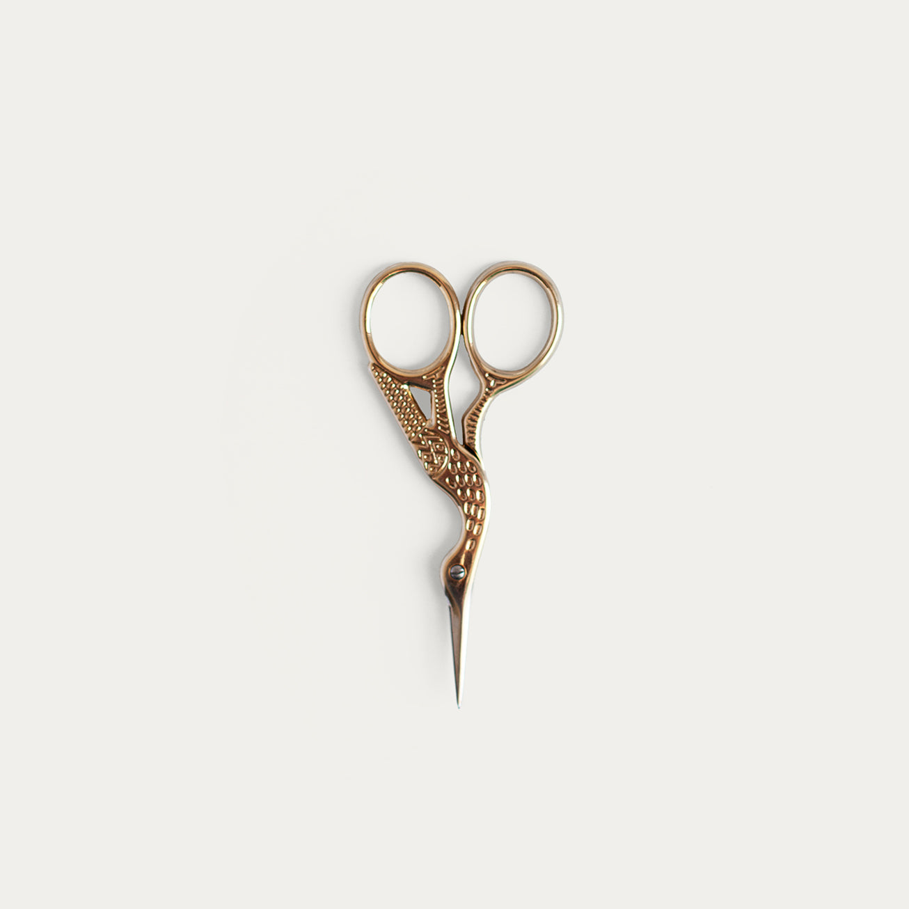 Gold Crane Scissors – Classic Stork Embroidery Scissors – The ...